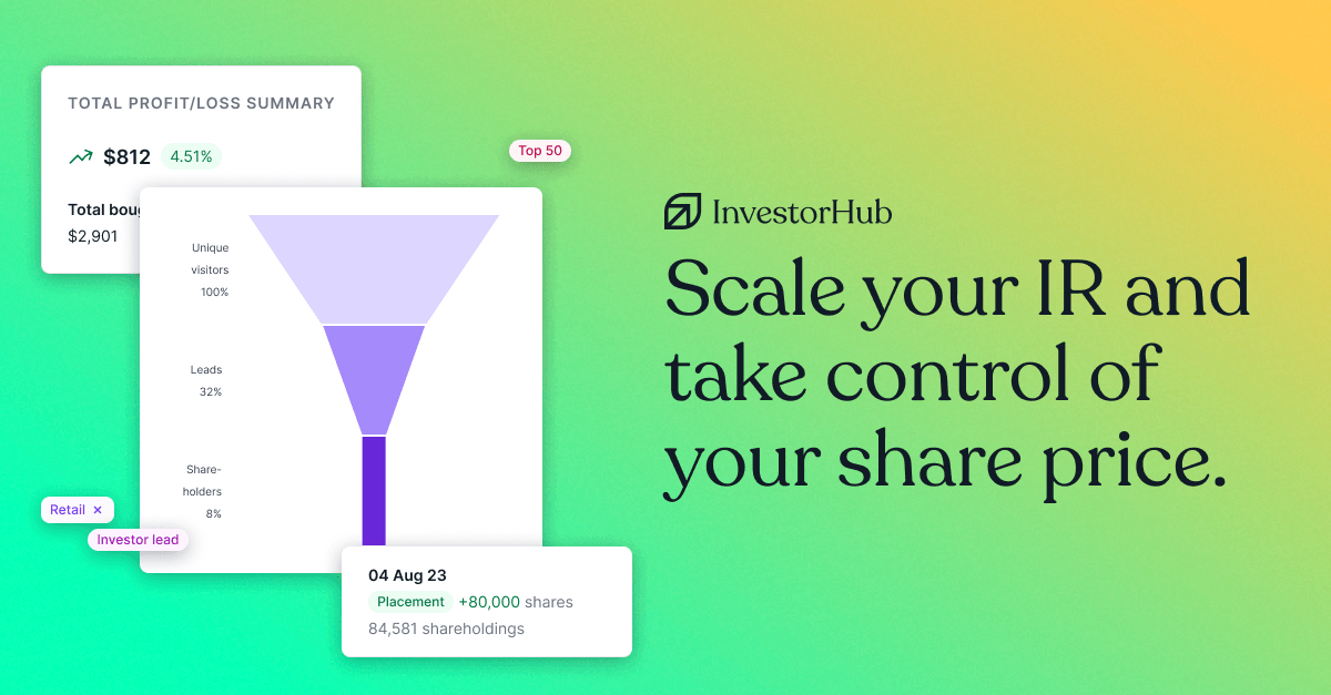 Scale IR and engage retail with InvestorHub